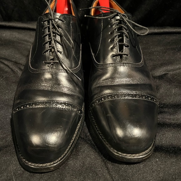 Allen Edmonds | Shoes | Allen Edmonds Byron Captoe Oxford Leather Black ...